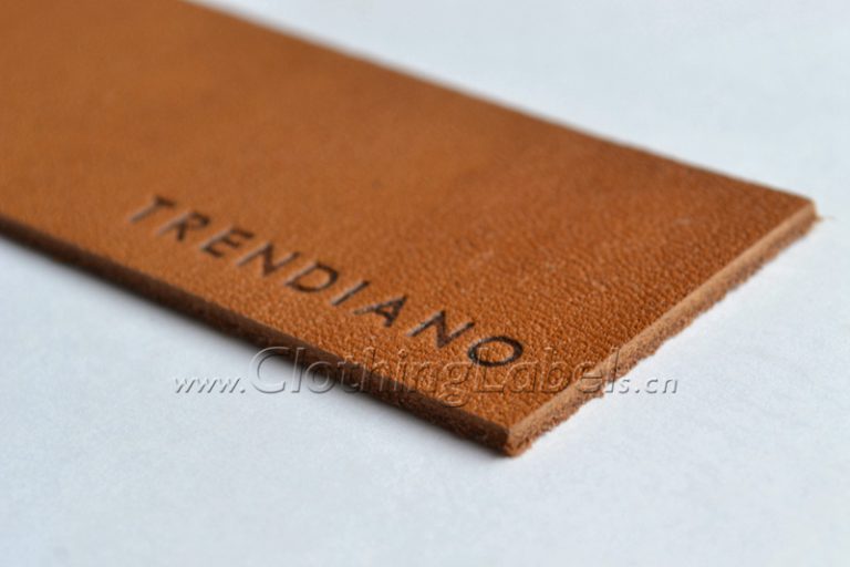 Leather labels photo gallery | ClothingLabels.cn
