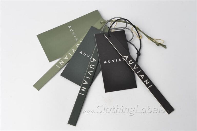 Custom swing tag for clothing | ClothingLabels.cn
