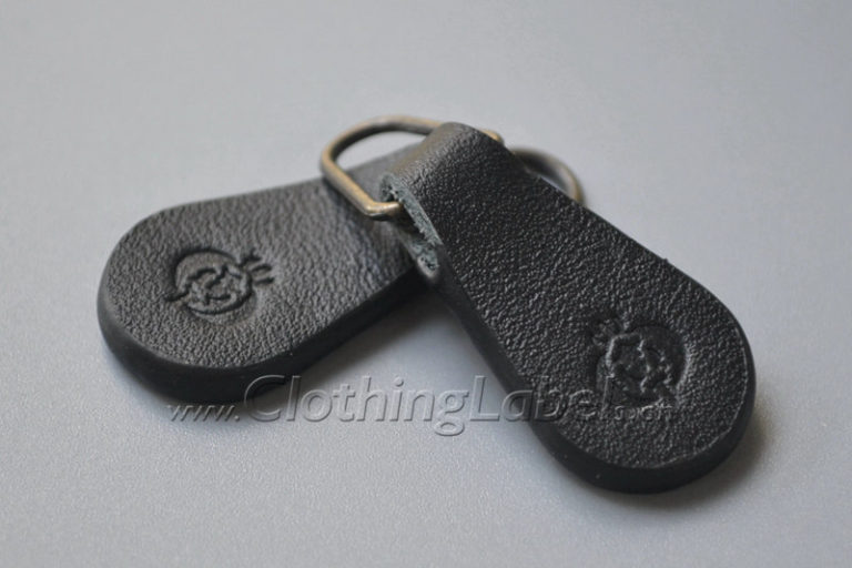 Custom leather zipper pulls for brands | ClothingLabels.cn