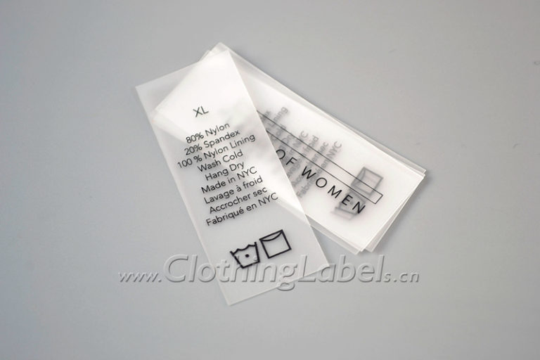 Clear clothing labels’s photo gallery | ClothingLabels.cn