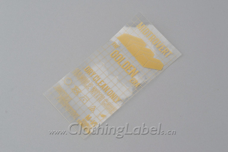 Clear clothing labels’s photo gallery | ClothingLabels.cn