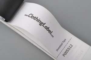Material chart for printed labels | ClothingLabels.cn