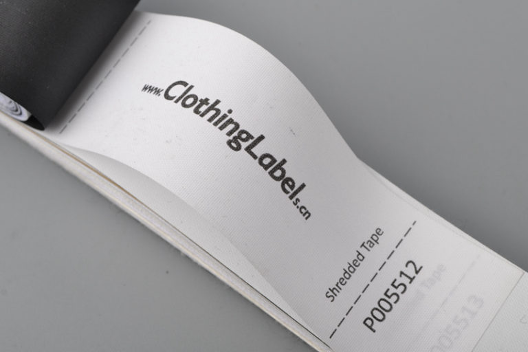Material chart for printed labels | ClothingLabels.cn