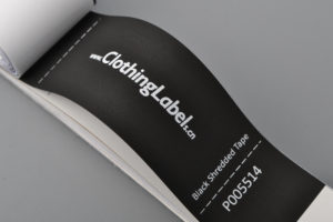 Material chart for printed labels | ClothingLabels.cn