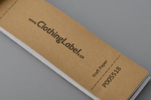 Material chart for printed labels | ClothingLabels.cn