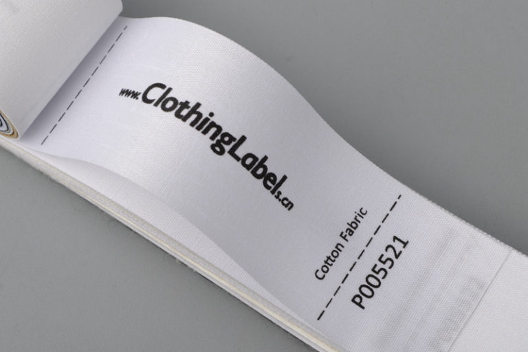 Material chart for printed labels | ClothingLabels.cn