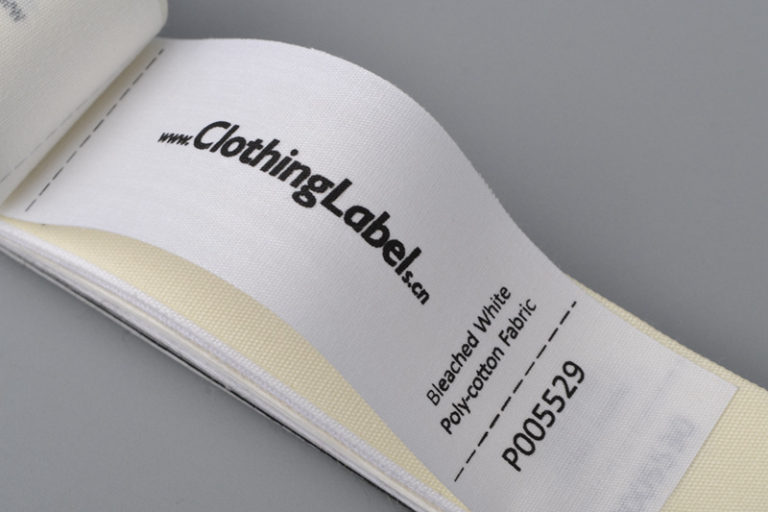 Material chart for printed labels | ClothingLabels.cn