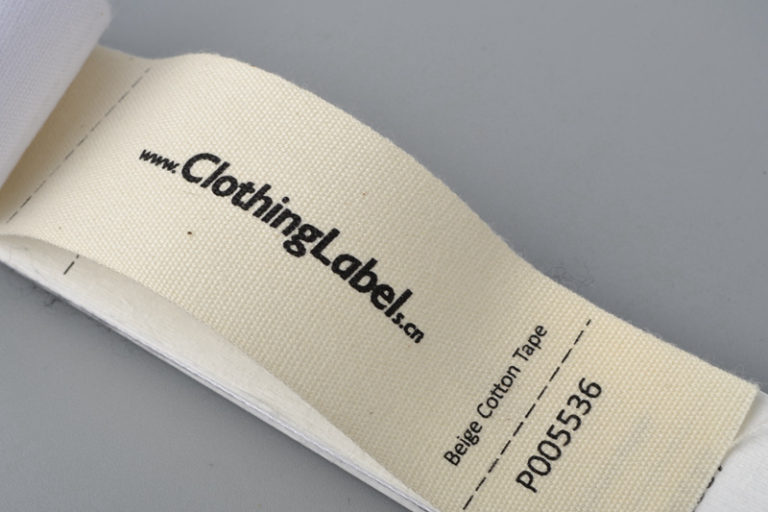 Material chart for printed labels | ClothingLabels.cn