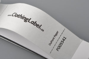 Material chart for printed labels | ClothingLabels.cn