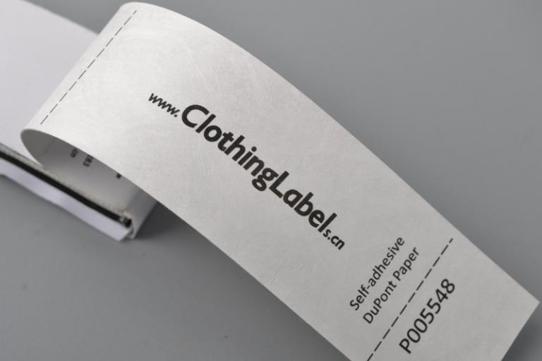 Material chart for printed labels | ClothingLabels.cn