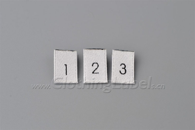 Size labels photo gallery | ClothingLabels.cn