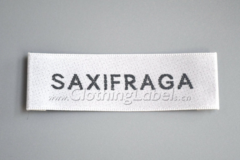 Taffeta woven labels for clothing | ClothingLabels.cn