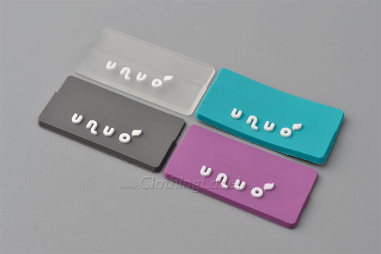Silicone labels for clothing brands | ClothingLabels.cn