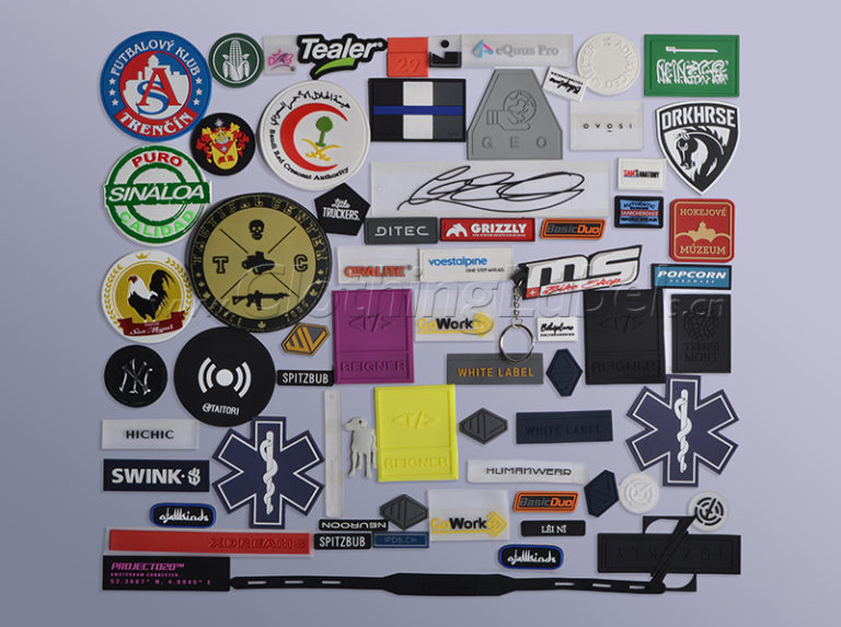 Custom PVC labels for clothing brands | ClothingLabels.cn