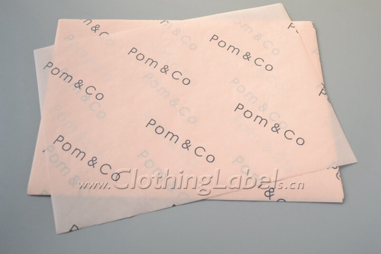 Printable tissue paper with logo | ClothingLabels.cn
