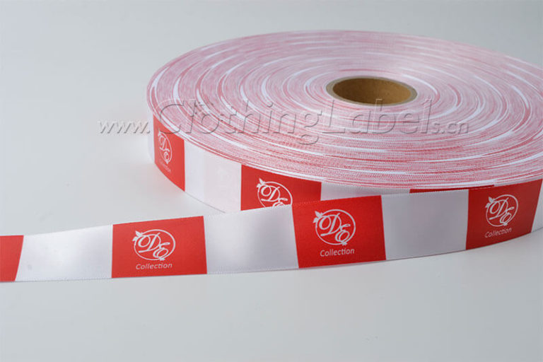 Custom printed ribbon for clothing and gift packing | ClothingLabels.cn