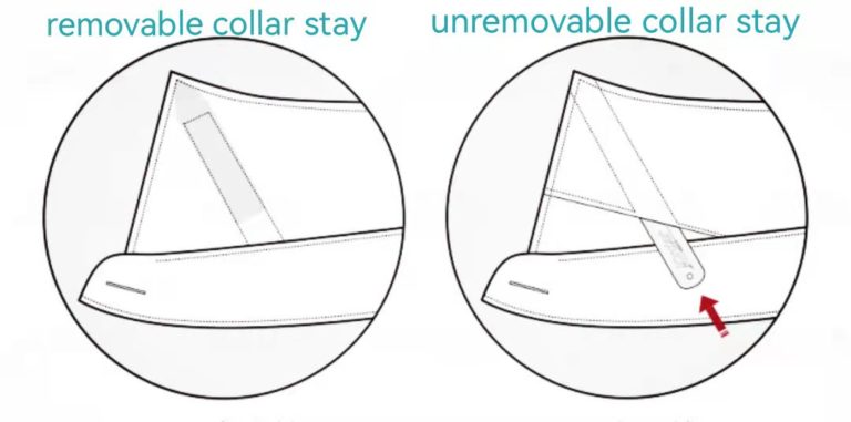 Everything you need to know about men’s collar stay | ClothingLabels.cn