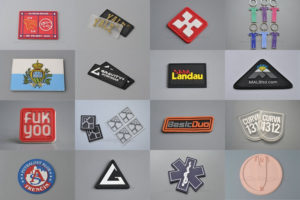 PVC labels for fashion brands | ClothingLabels.cn