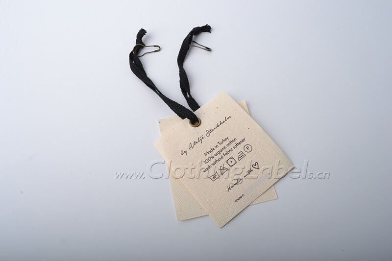 Custom swing tag for clothing | ClothingLabels.cn