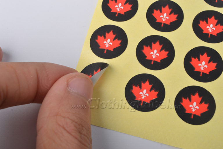 Clothing stickers' photo gallery | ClothingLabels.cn
