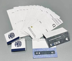 Custom Tyvek tags and labels | ClothingLabels.cn