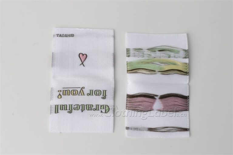 Custom hem tags for clothing brands | ClothingLabels.cn