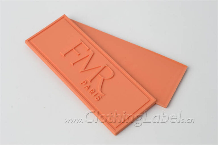 Silicone labels for clothing brands | ClothingLabels.cn