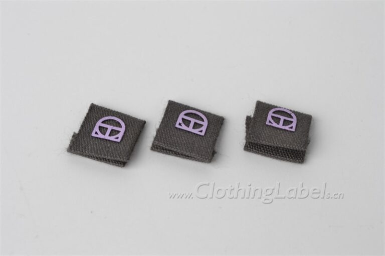 Custom printed cotton labels for clothing and handmade items ...