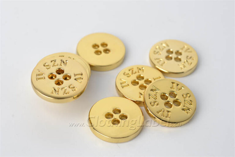 Custom clothing buttons with LOGO | ClothingLabels.cn