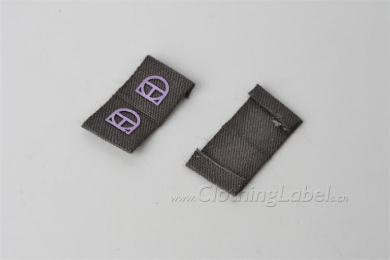 Custom printed cotton labels for clothing and handmade items ...