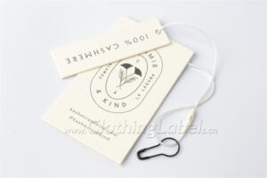 Custom swing tag for clothing | ClothingLabels.cn