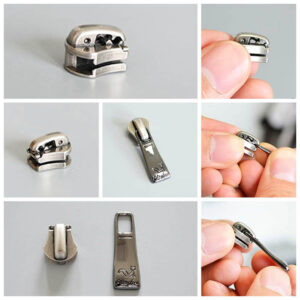 Custom Metal Zipper Pulls for Brands | ClothingLabels.cn