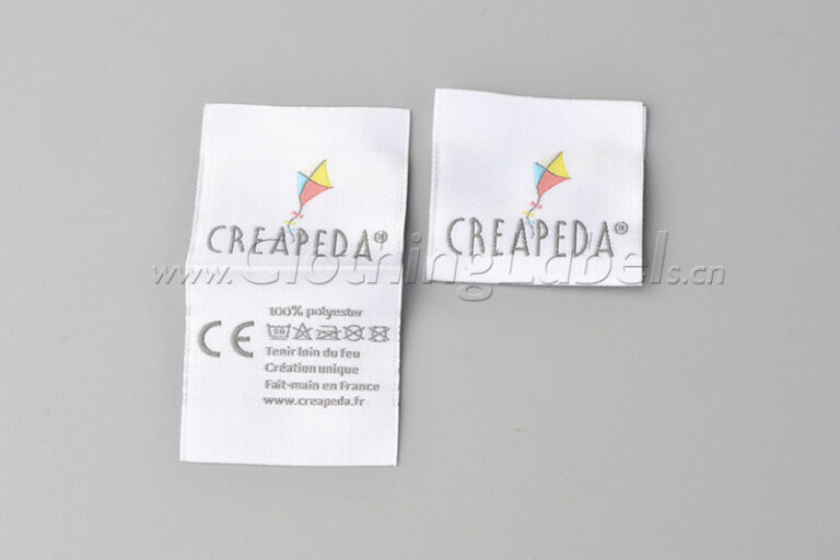 Woven care labels for clothing | ClothingLabels.cn