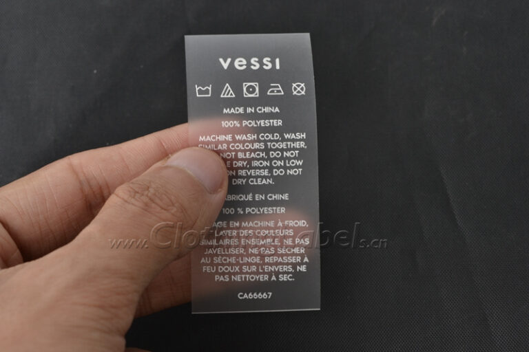 Clear clothing labels’s photo gallery | ClothingLabels.cn
