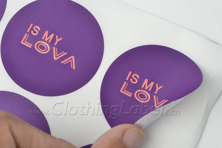 Clothing stickers' photo gallery | ClothingLabels.cn